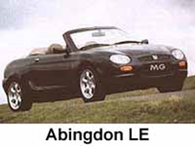 MG modernes / Section F et TF - MG Club De France